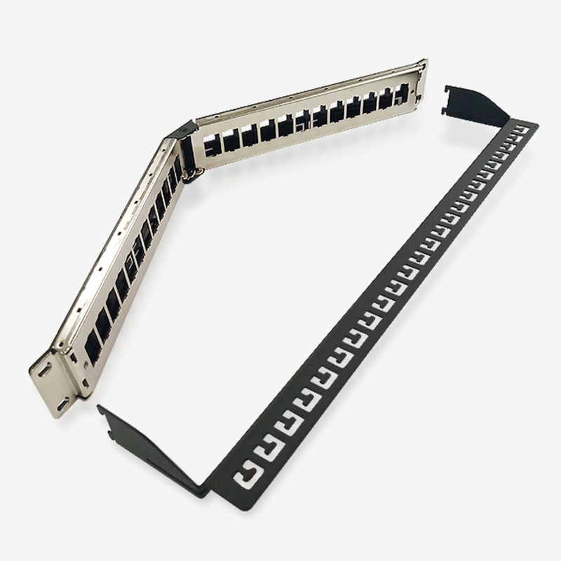 1U 24 Port UTP Angled Blank Patch Panel from China manufacturer ...